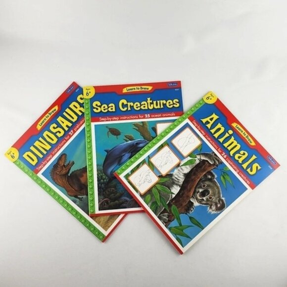 Walter Foster | Toys | Walter Foster 3 Learn To Draw Instructional ...